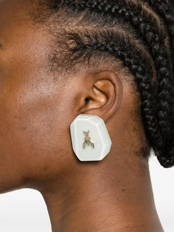 Patrizia Pepe Fly-motif Clip-on Earrings
