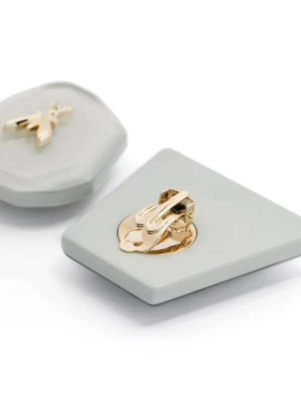 Patrizia Pepe Fly-motif Clip-on Earrings
