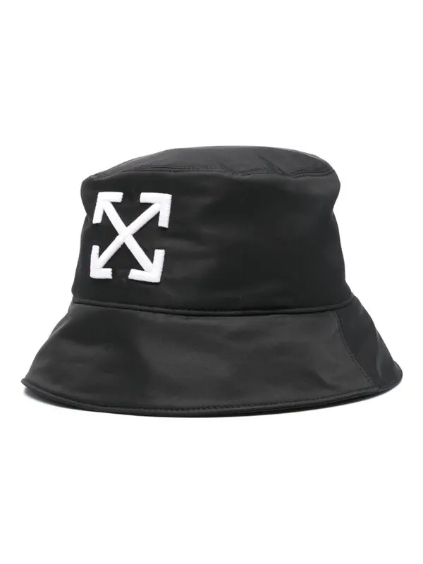 Off-White Arrows Bucket Hat - Black
