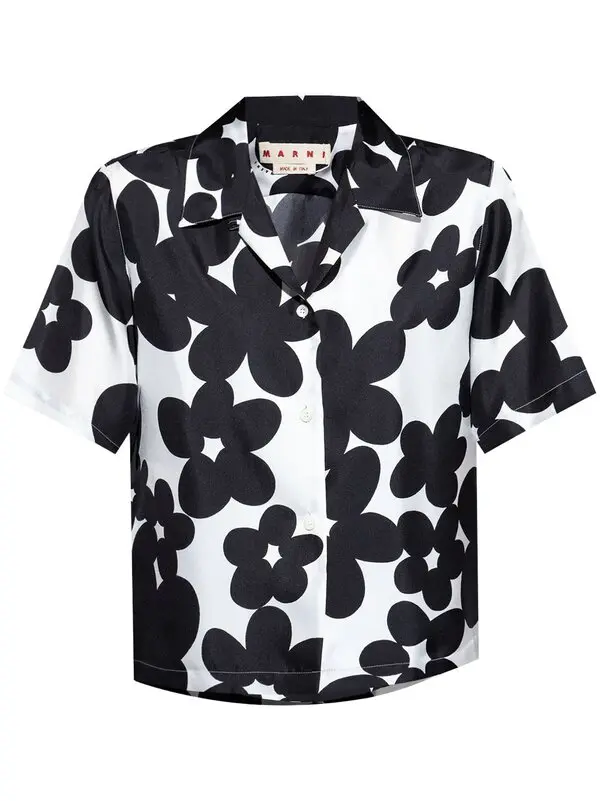 Marni Floral-print Shirt