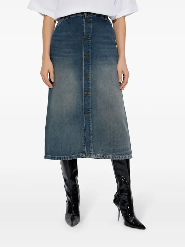 Carhartt Work In Progress Marvin Midi Skirt - Blue