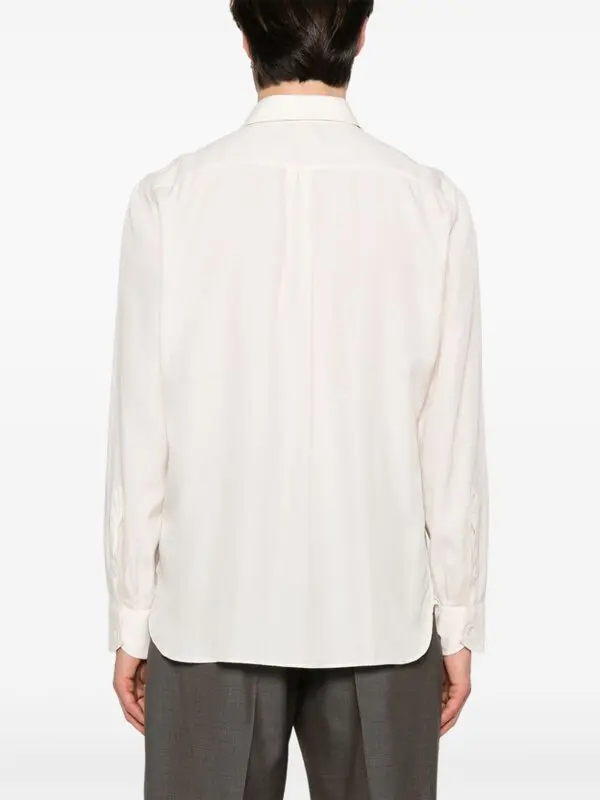 TOM FORD Twill Shirt - Neutrals