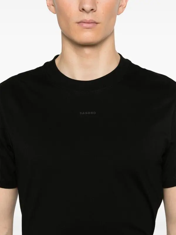 Sandro Logo-lettering T-shirt
