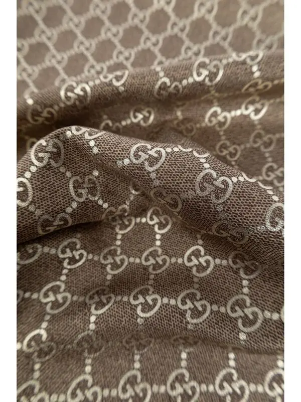 Gucci Gg Silk Scarf