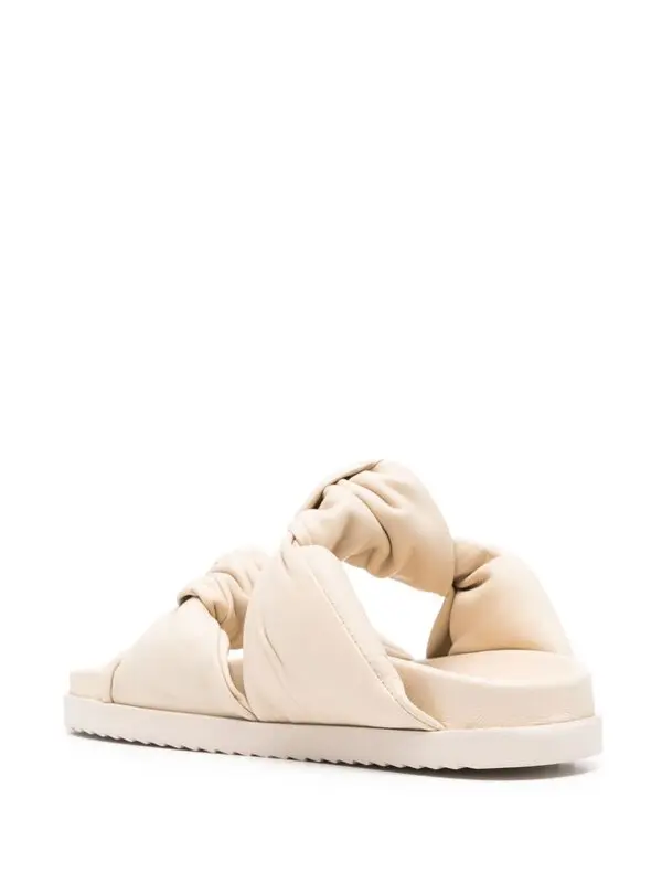 Patrizia Pepe Leather Flat Sandals