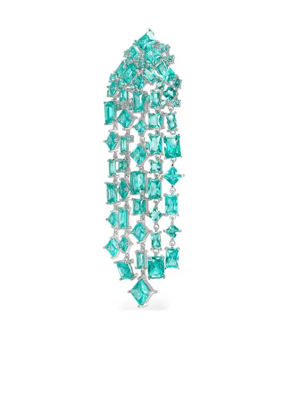 ANABELA CHAN 18kt White Gold Paraiba Cascade Drop Earrings