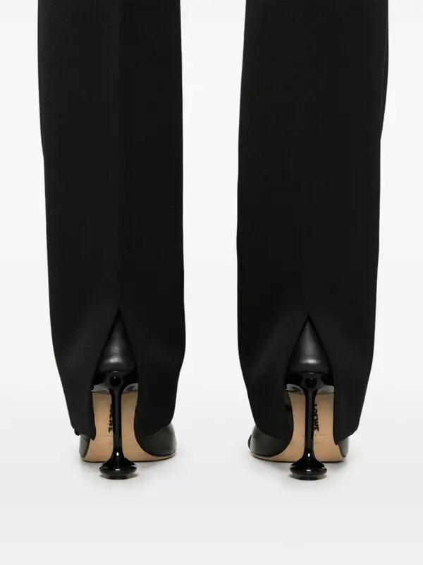 JIL SANDER Grain-de-poudre Trousers