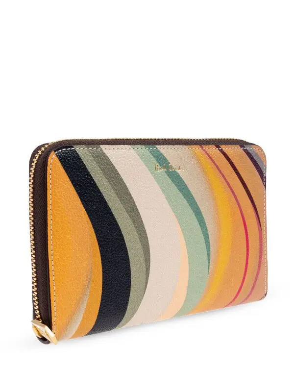 Paul Smith Dusky Swirl-print Wallet - Neutrals