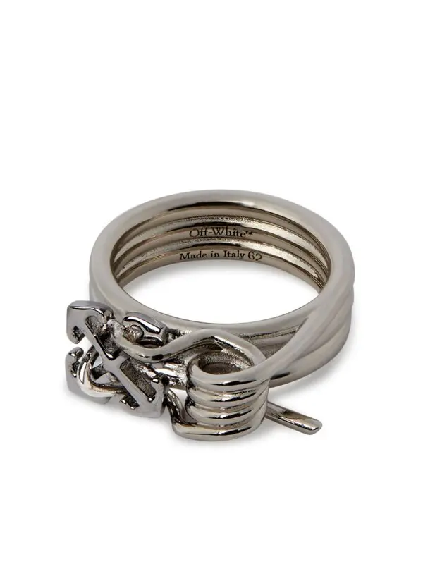 Off-White Barbed Wire Ring