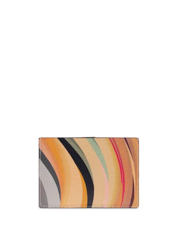 Paul Smith Dusky Swirl-print Card Holder