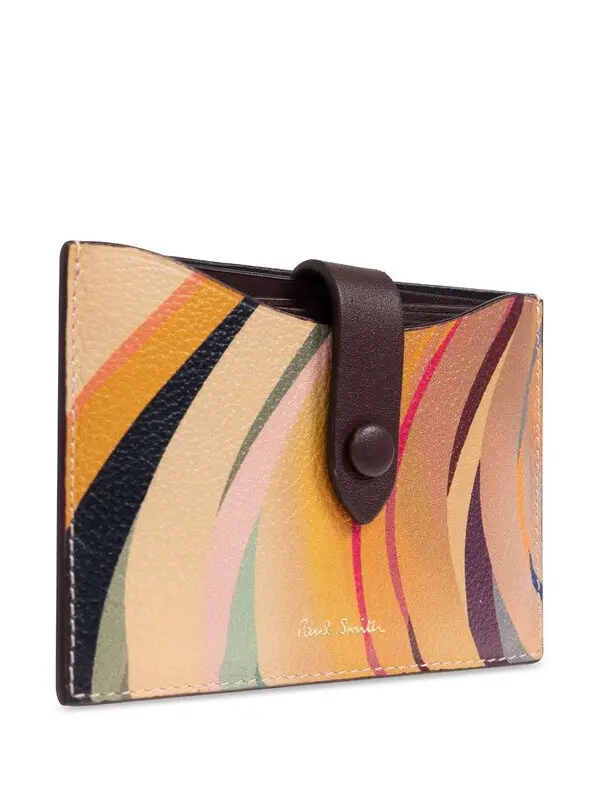 Paul Smith Dusky Swirl-print Card Holder