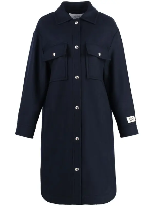 Maison Kitsuné Wool Coat