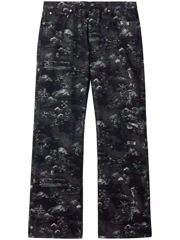 Off-White Fresco Jacquard Jeans