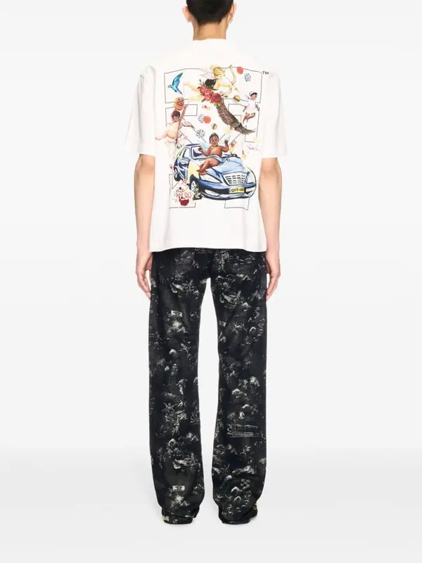 Off-White Fresco Jacquard Jeans