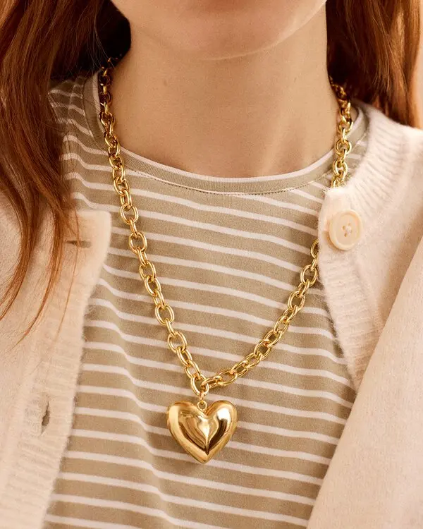 Baublebar Millie Heart Pendant Necklace