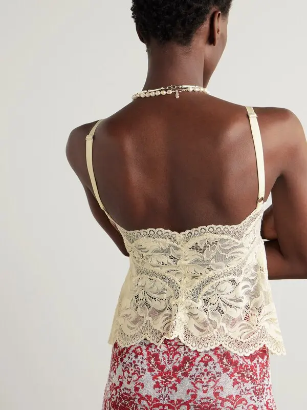 Rabanne Lace Camisole - Neutrals