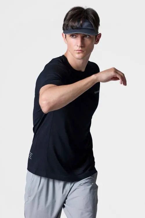 COZY ZERO Tech Merino Lightweight Daily T-shirt - Black