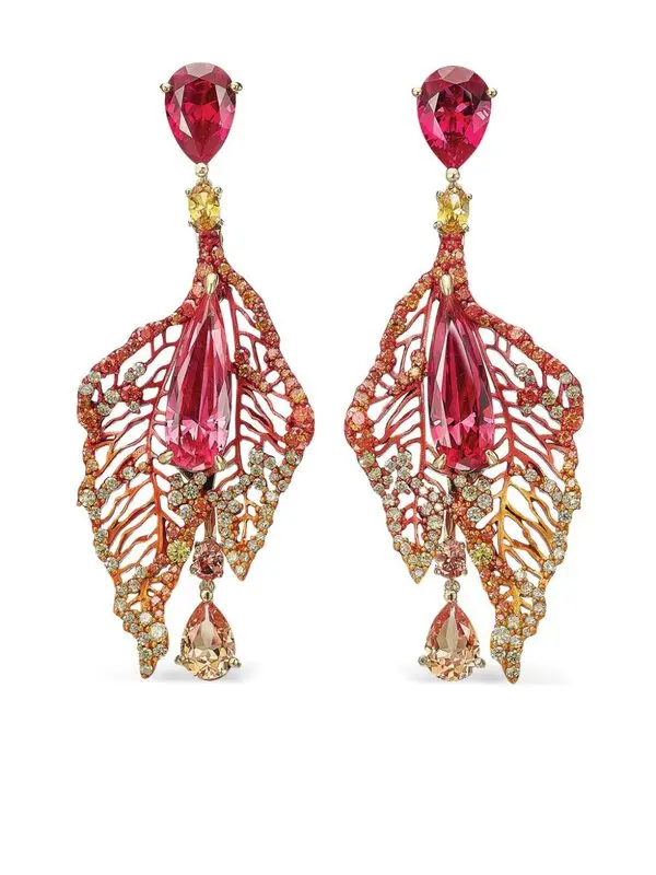 ANABELA CHAN 18kt Vermeil Magma Atlantis Drop Earrings - Gold