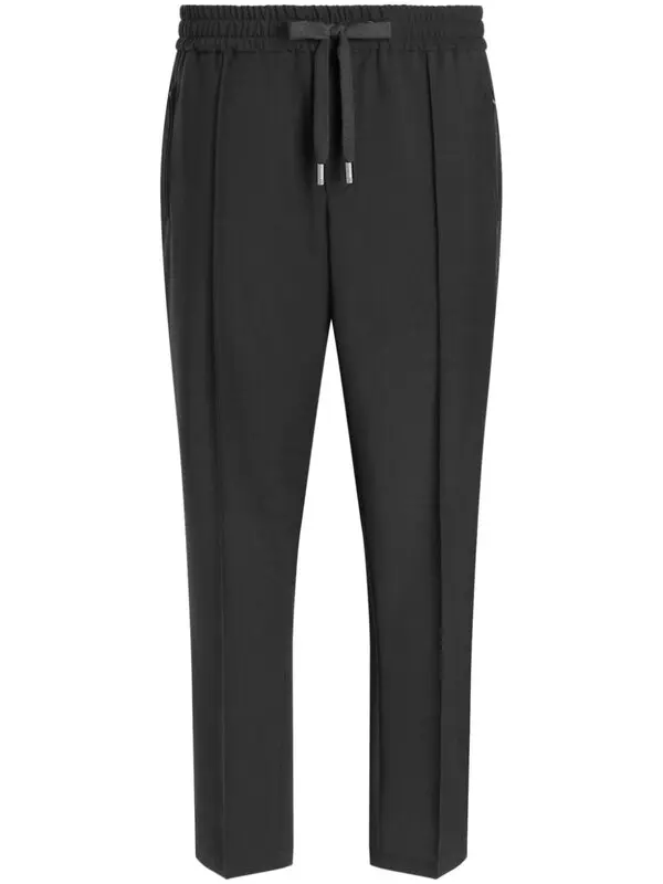 Dolce & Gabbana Pleat-detail Trousers - Black