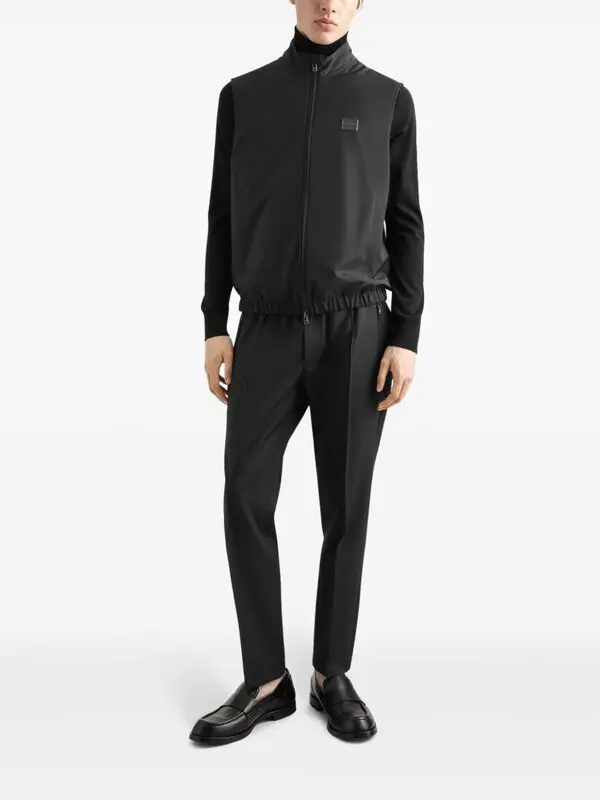 Dolce & Gabbana Pleat-detail Trousers - Black