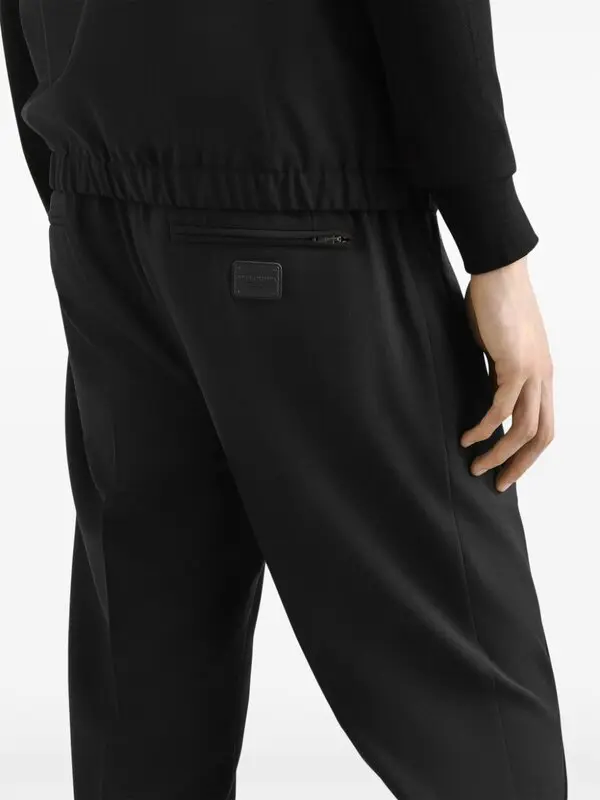 Dolce & Gabbana Pleat-detail Trousers - Black