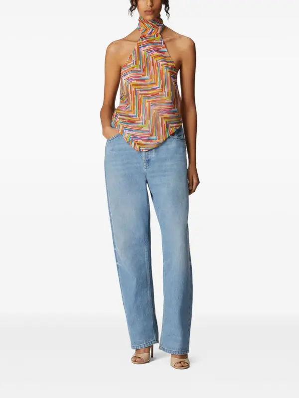 Missoni Printed Halterneck Top