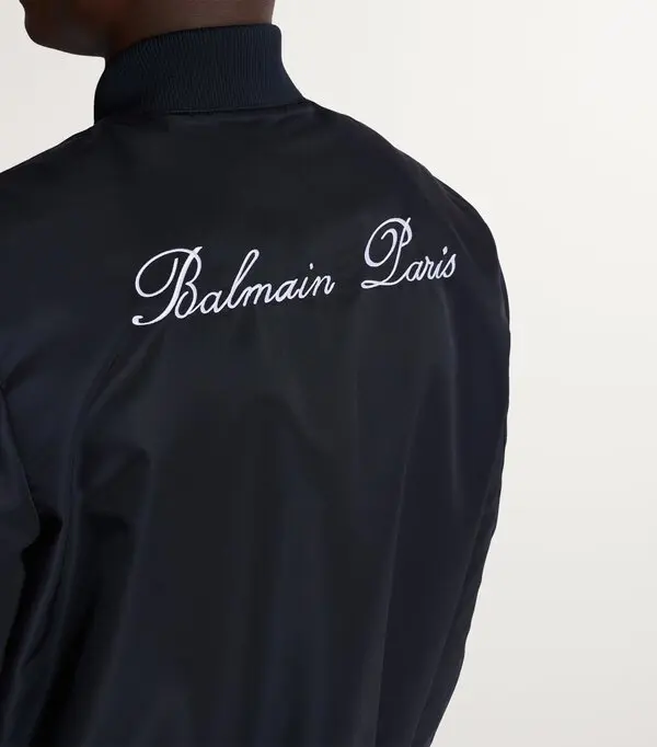 Balmain Embroidered Bomber Jacket