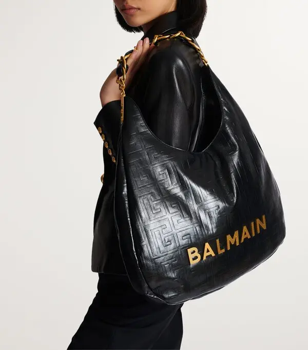 Balmain 1945 Soft Shoulder Bag