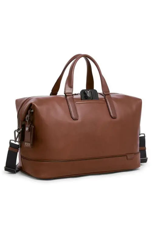 Tumi Nelson Leather Duffle Bag