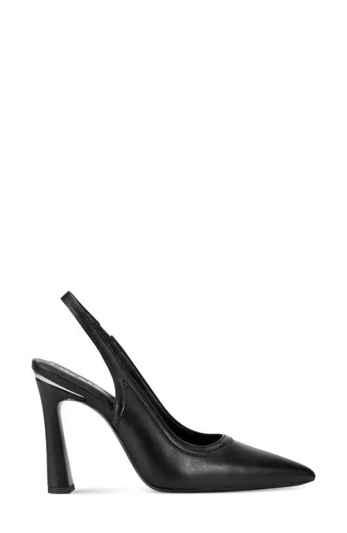 Dkny Cinette Slingback Pointed Toe Pump - Black