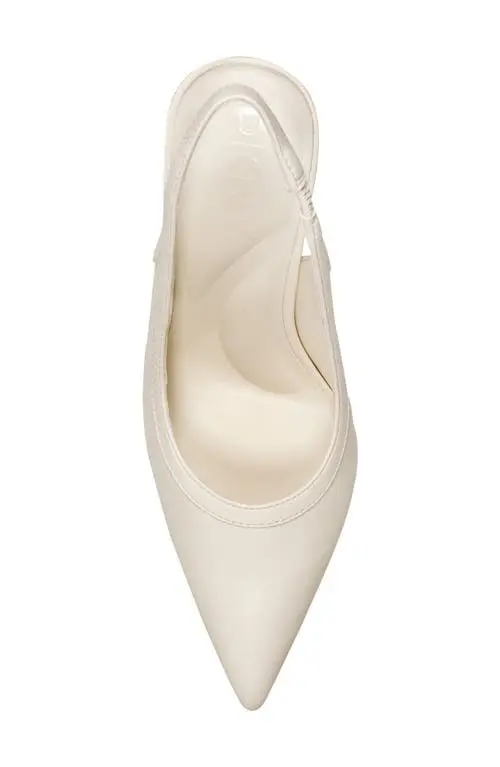 Dkny Cinette Slingback Pointed Toe Pump - Coconut