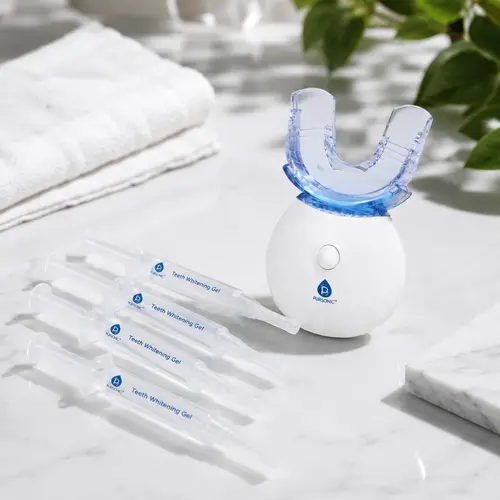 PURSONIC Led Teeth Ning Kit With Additional Syringes - White