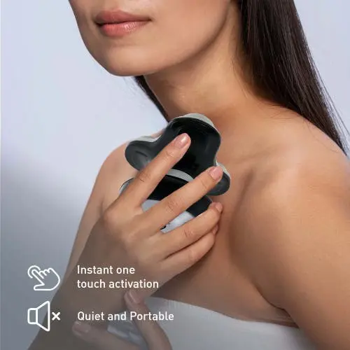 PURSONIC Handheld Massager & Back Stretcher