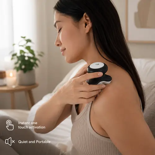 PURSONIC Handheld Massager & Back Stretcher