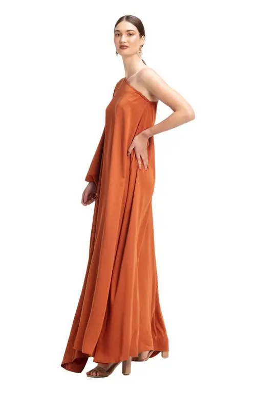 DIARRABLU Satu Maxi Dress - Solid Rust