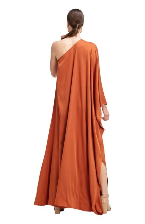 DIARRABLU Satu Maxi Dress - Solid Rust