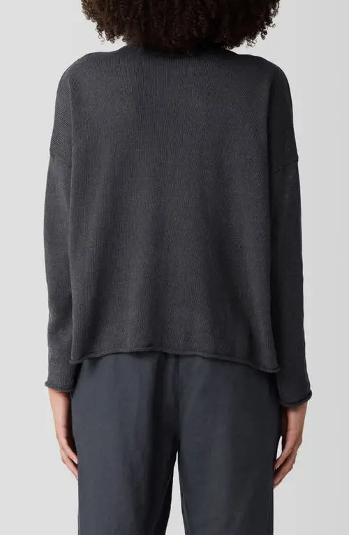 Eileen Fisher Crewneck Organic Blend Sweater