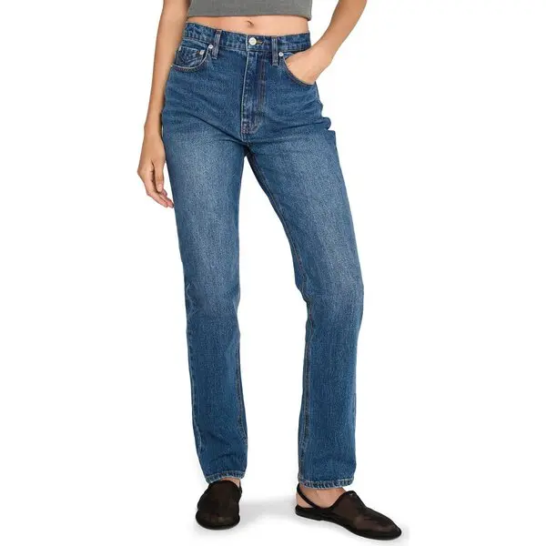 UNPUBLISHED Sloane Temescal High Waist Cigarette Jeans