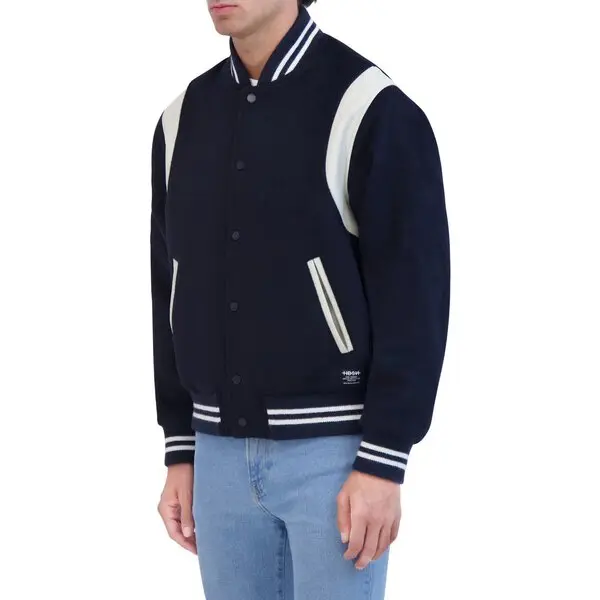 Hudson Jeans Wool Varsity Jacket