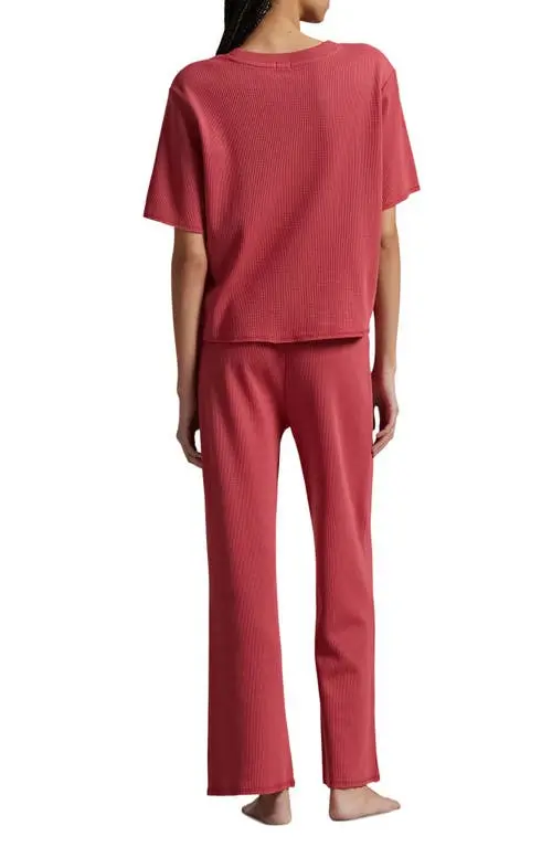 Polo Ralph Lauren Thermal Knit Pajamas - Nantucket Red