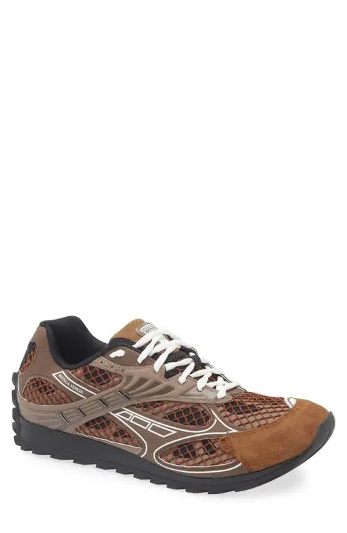 Bottega Veneta Orbit Low-top Sneaker - 2419 Star Anise/ Pinecone