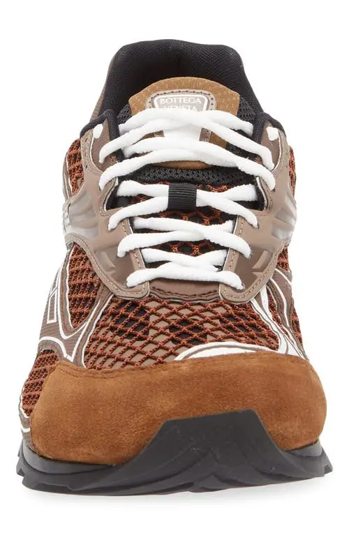 Bottega Veneta Orbit Low-top Sneaker - 2419 Star Anise/ Pinecone