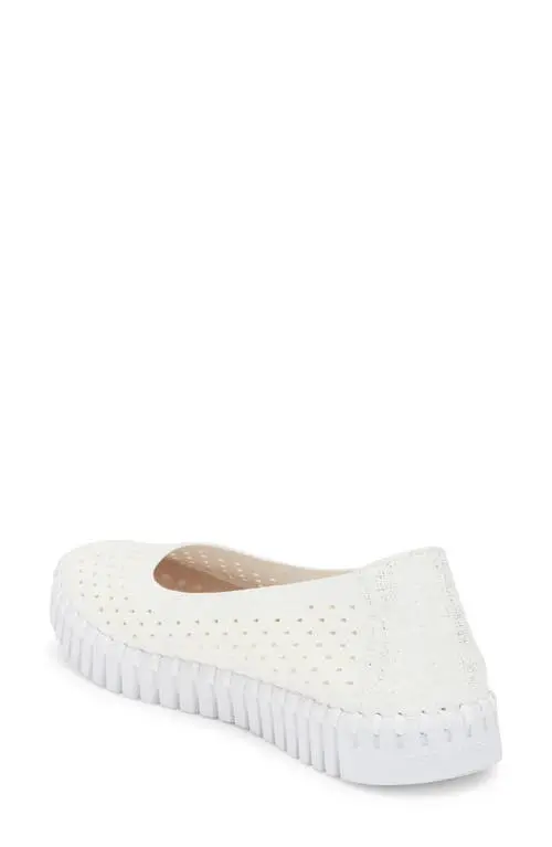 ILSE JACOBSEN Tulipu Perforated Slip-on Sneaker