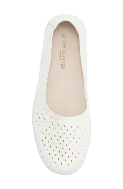 ILSE JACOBSEN Tulipu Perforated Slip-on Sneaker