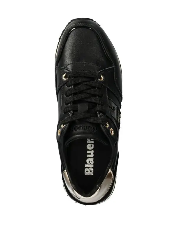BLAUER. Panelled Sneakers