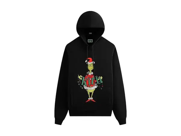 Kith X The Grinch Ornament Williams Iii Hoodie - Black