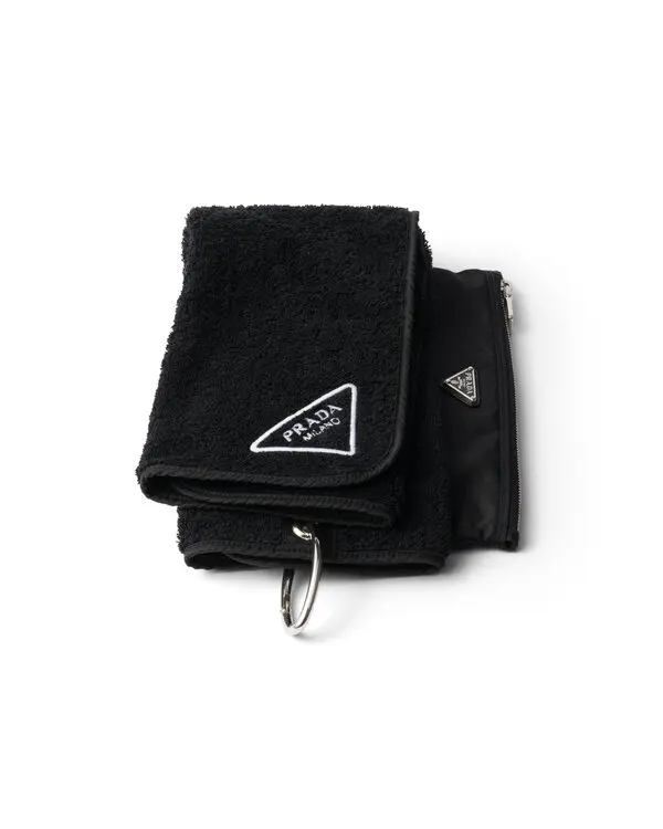 Prada Re-nylon Sport Towel Pouch