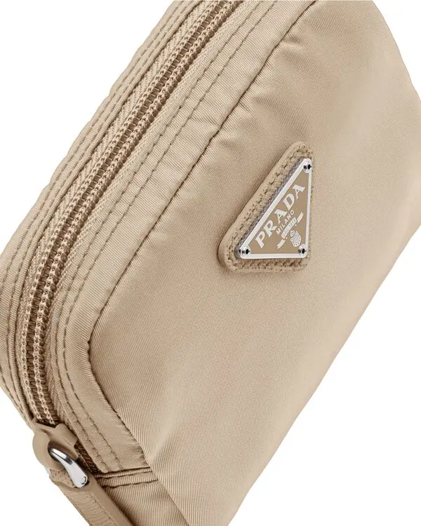 Prada Micro Re-nylon Pouch - Neutral