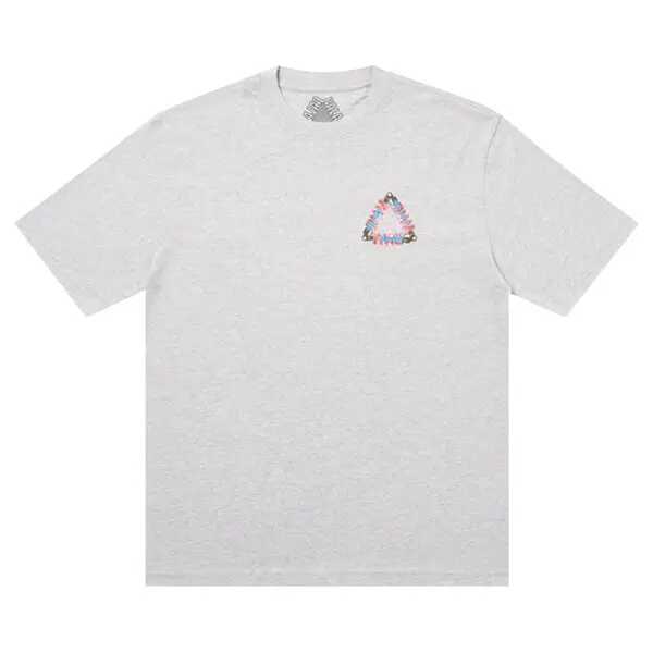 PALACE Tri-pumping T-shirt Marl - Grey