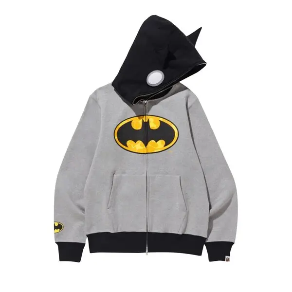 A BATHING APE X Dc Batman Full Zip Hoodie